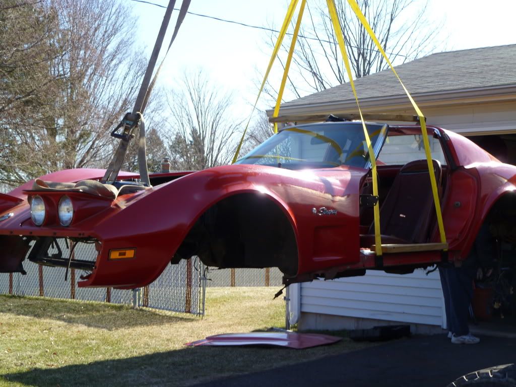 Lifting the Body off the frame | Chevy Corvette Forum