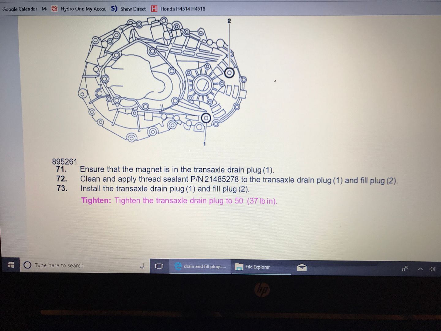 Manual Transmission Fluid Change | Page 2 | SaabCentral Forums