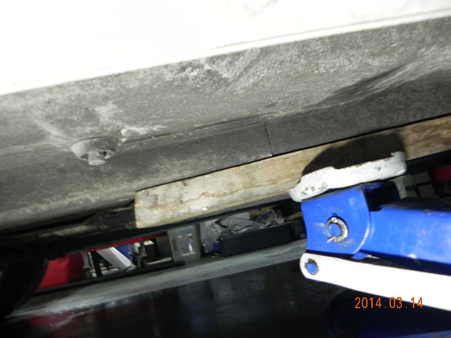 Best locations for jack stands in the front? | SaabCentral Forums