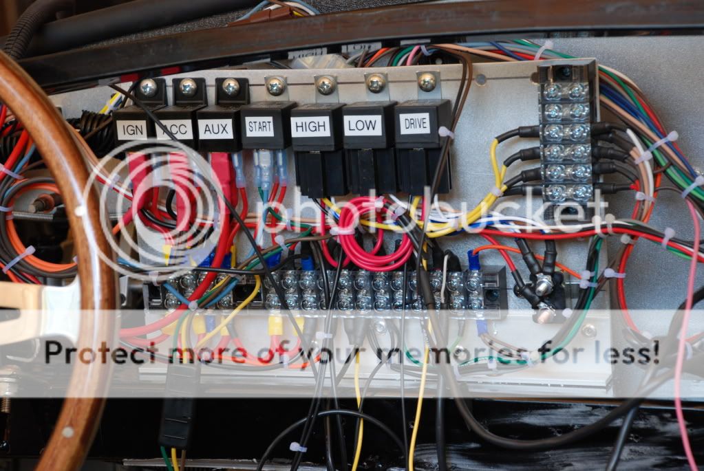 Started my dash wiring (relays etc...) | Factory Five Racing Forum